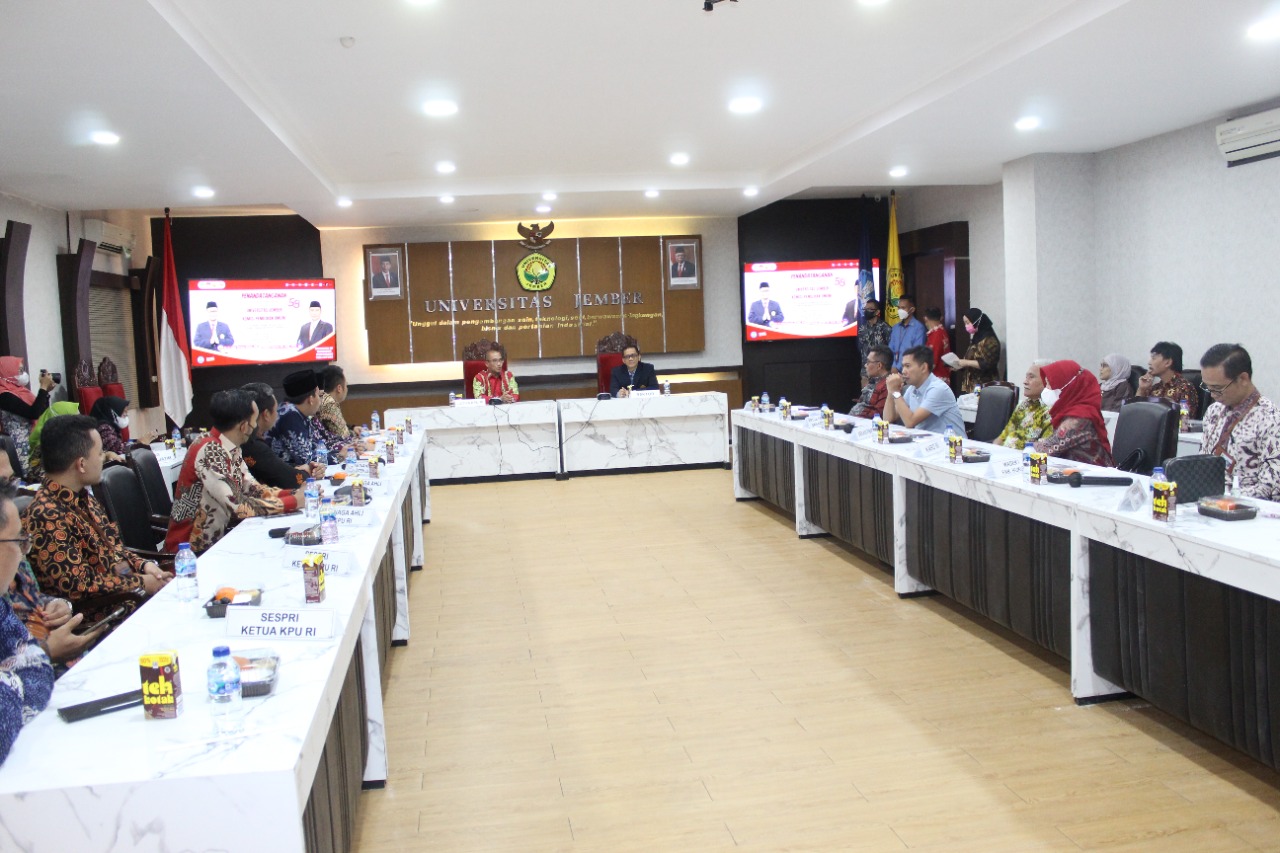 Komisi Pemilihan Umum RI Gandeng Universitas Jember Sukseskan Pemilu ... Komisi Pemilihan Umum RI Gandeng Universitas Jember Sukseskan Pemilu ...
