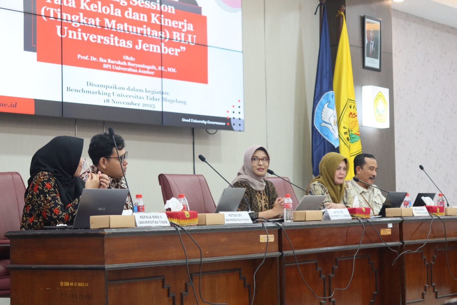 Belajar Pengelolaan BLU, UNTIDAR Studi Banding ke UNEJ – Universitas Jember